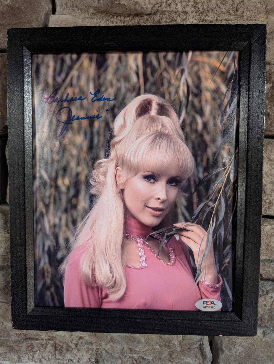 Autographed Barbara Eden I Dream of Jeannie 8x10 Inch Framed Photo With ...