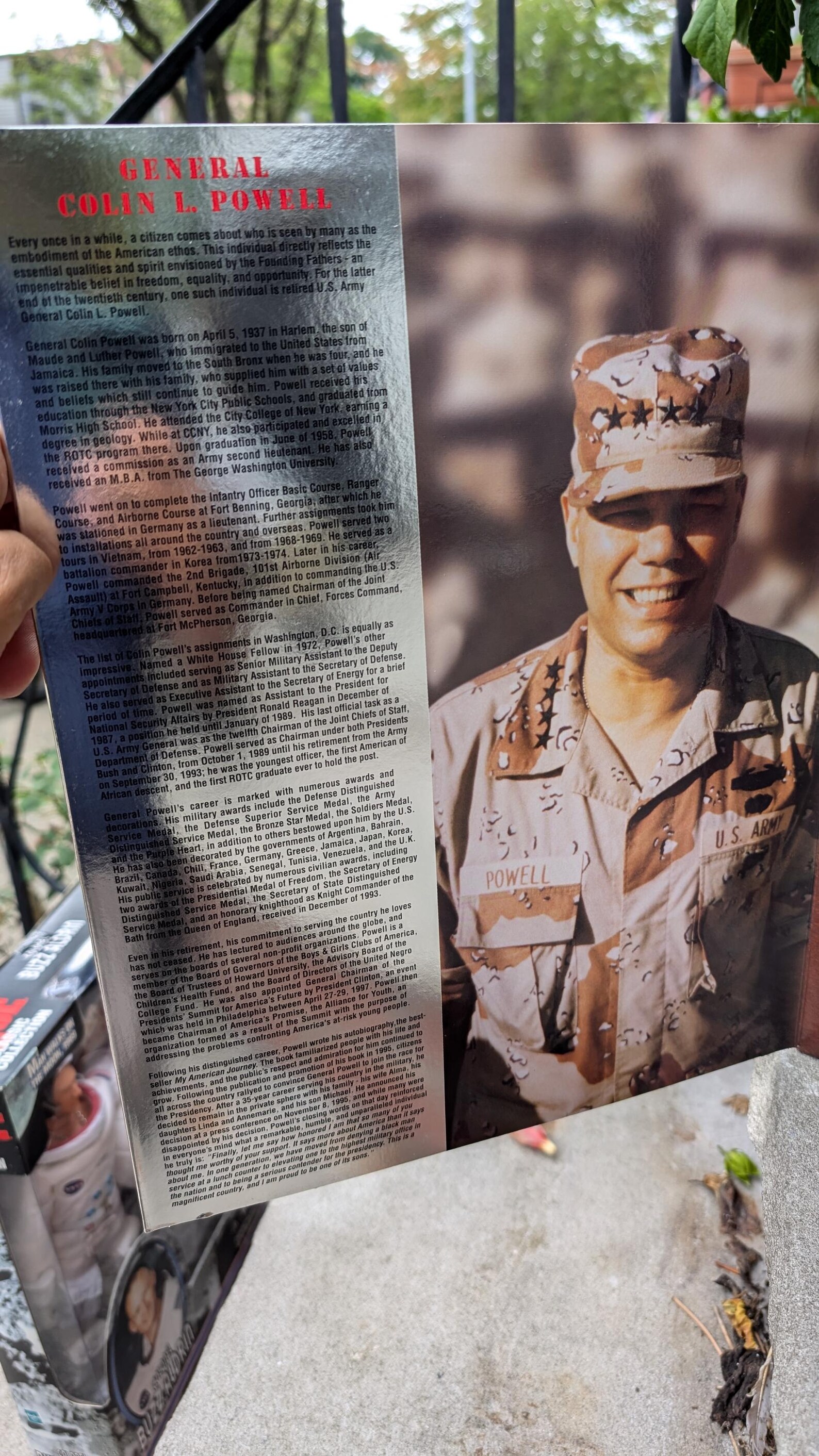 Vintage 1990s GI Joe Classic Collection General Colin Powell Operation ...