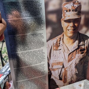 Vintage 1990s GI Joe Classic Collection General Colin Powell Operation ...