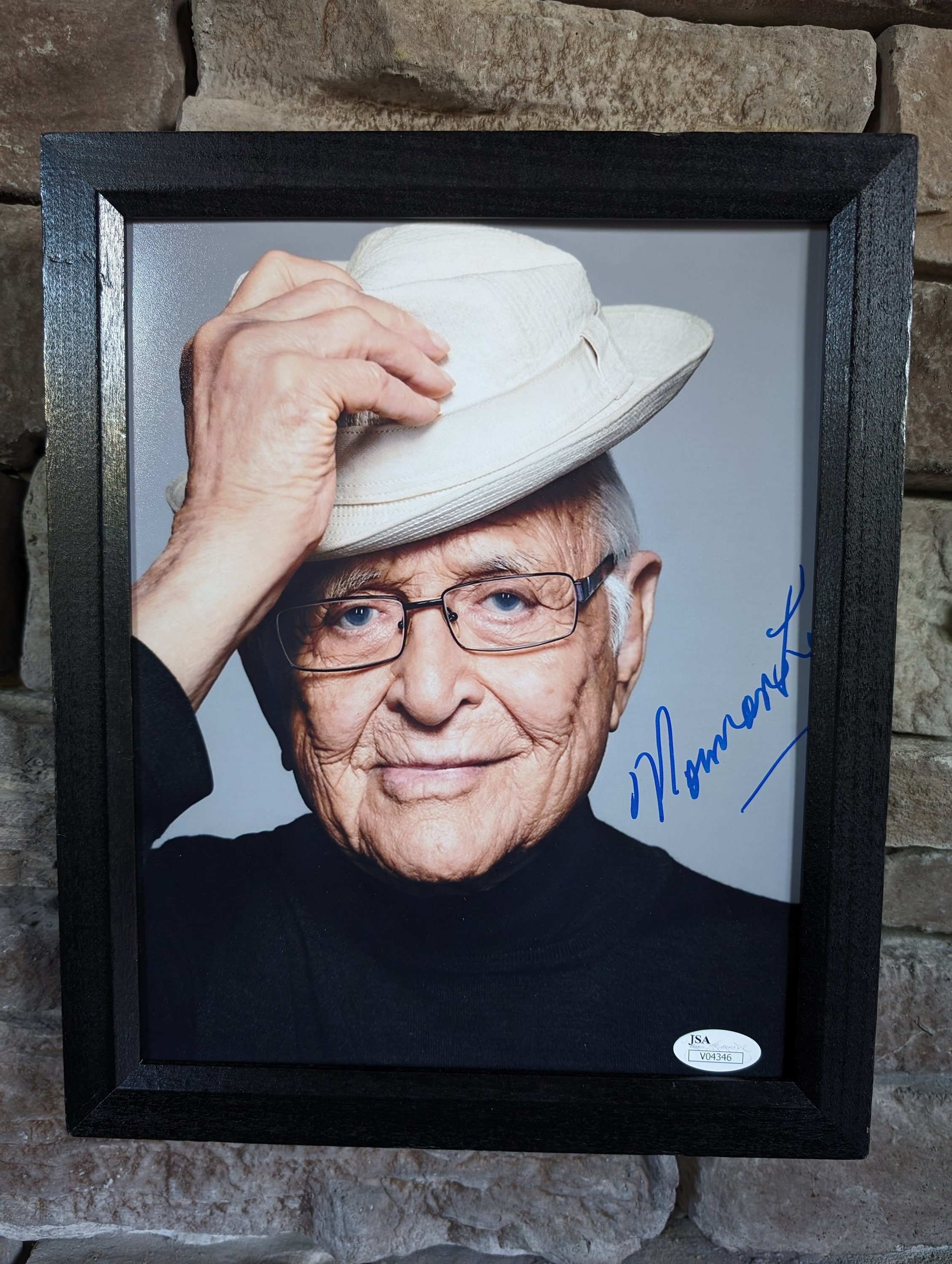 Autographed Norman Lear All in the Family 8x10 Inch Framed Photo With ...