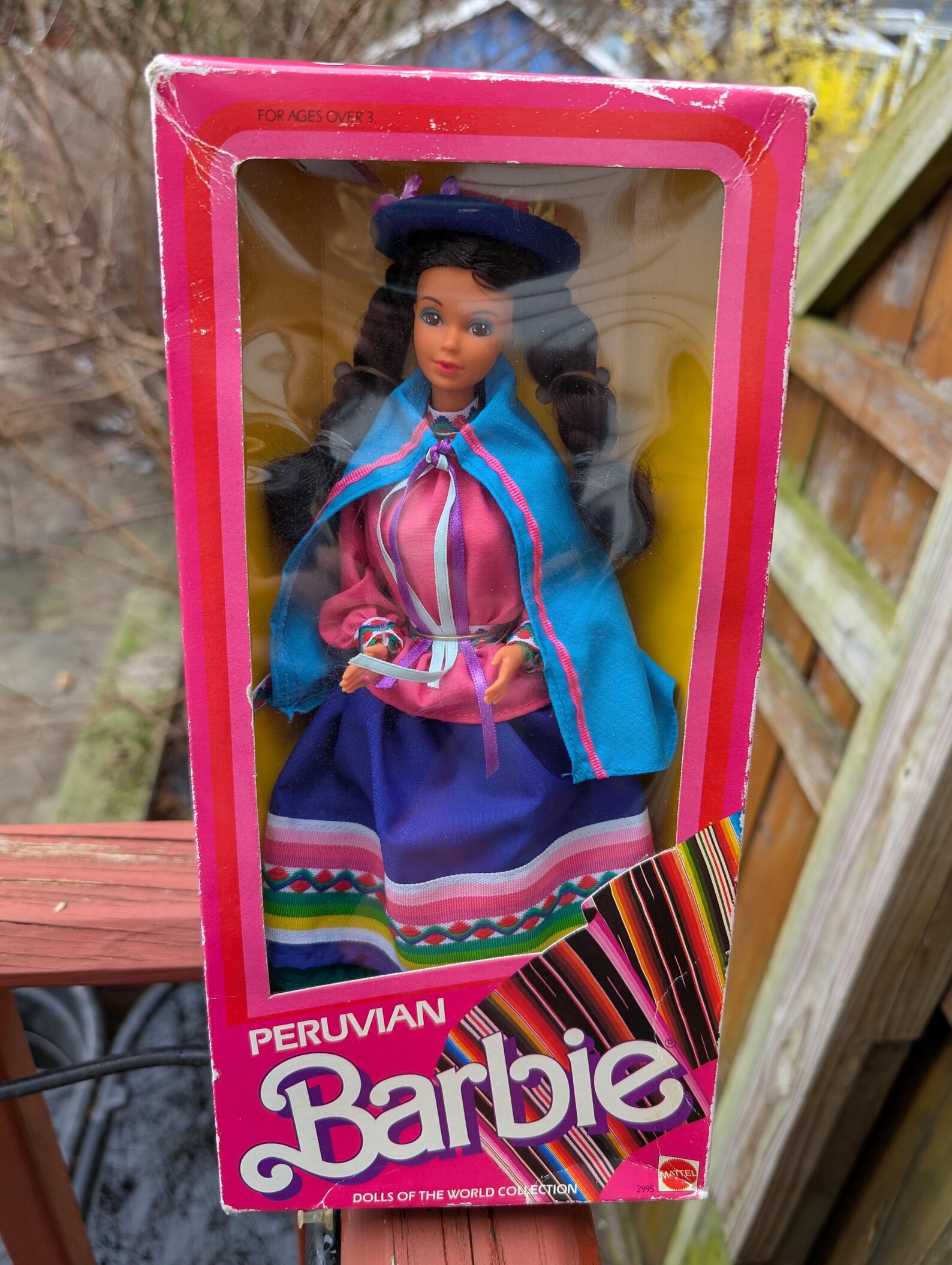 Vintage 1980s Mattel Dolls of the World Peruvian Barbie Doll in ...