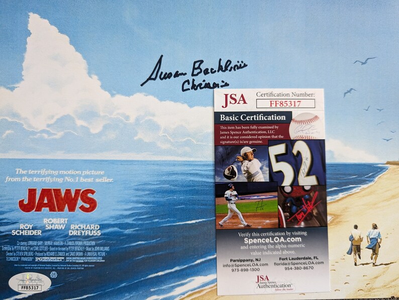 Autographed Susan Backlinie Jaws First Victim Chrissie JAWS 8x10 Inch ...
