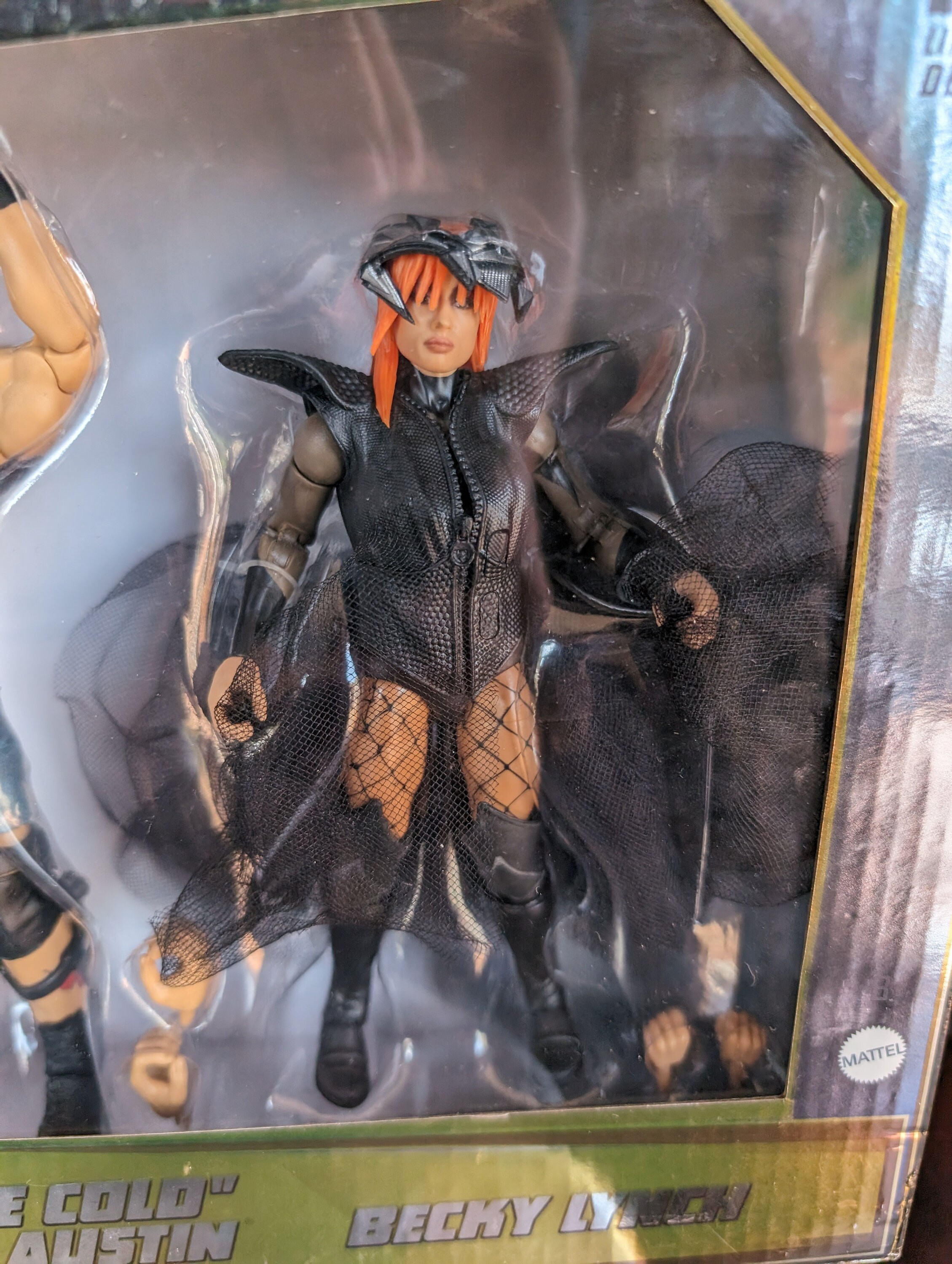 WWE Elite Collection Set of 4 Figures Hulk Hogan , Rocky Maivia , Stone Cold Steve Austin and ...