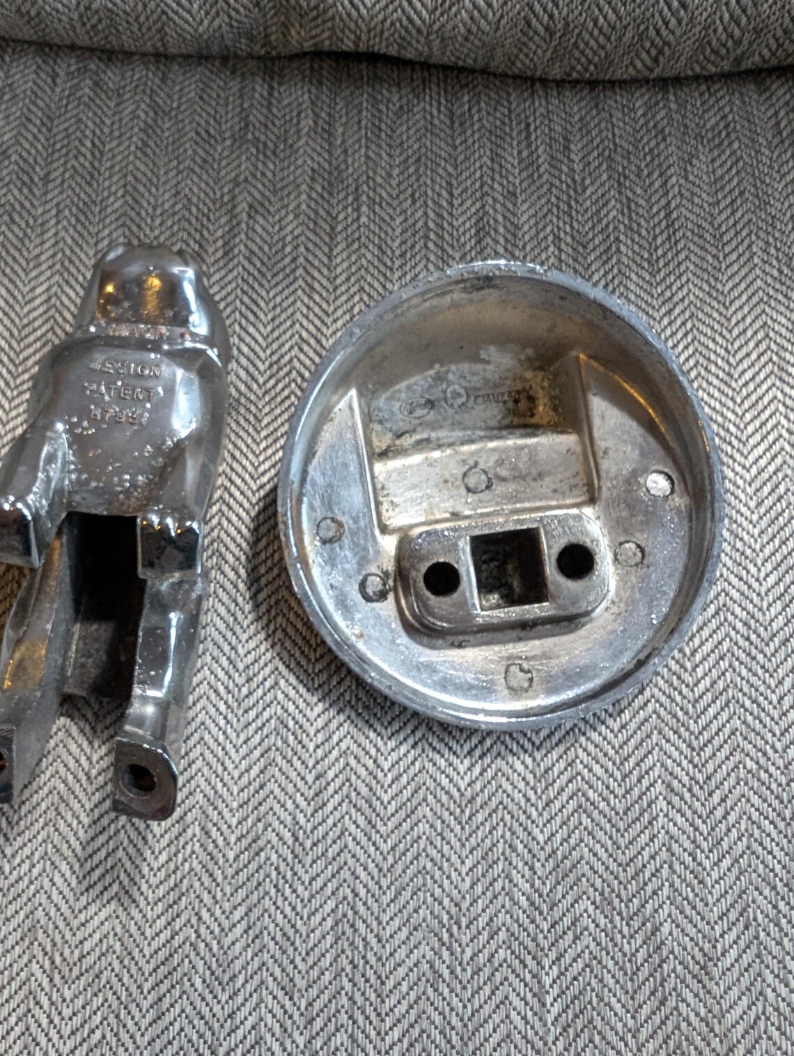 Vintage Large Chrome Mack Truck Bulldog Hood Ornament With Base - Etsy