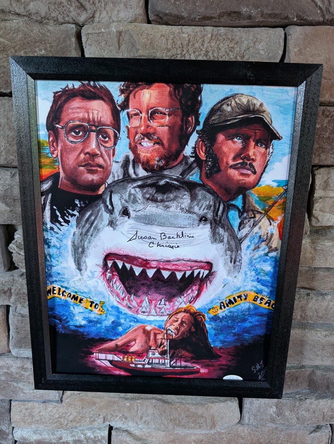 Autographed Susan Backlinie Jaws First Victim Chrissie JAWS 11x14 Inch ...