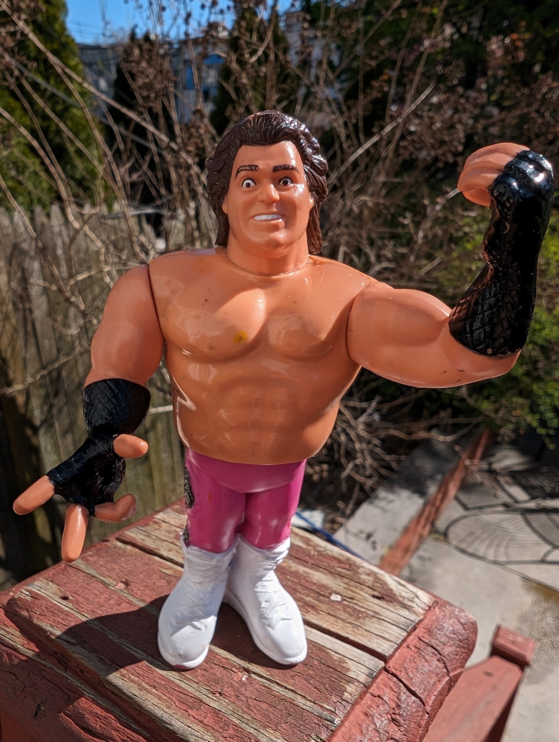 Vintage 1990s WWF WWE Hasbro Brutus the Barber Beefcake Wrestling ...