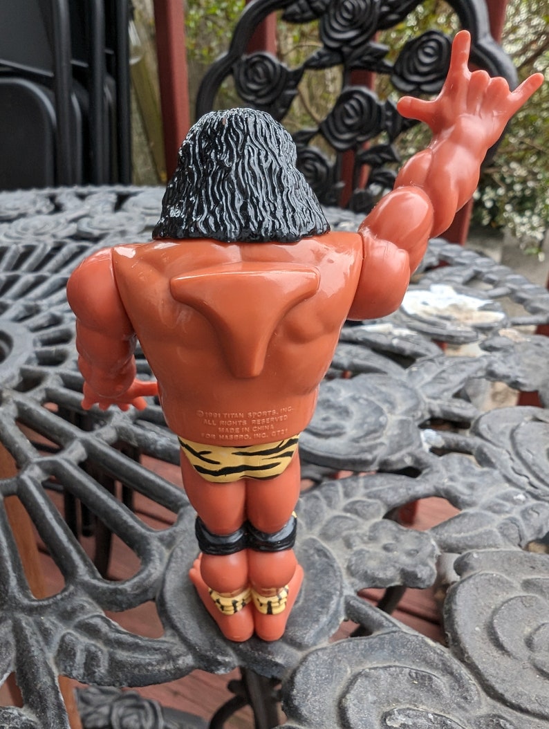 Vintage 1990s WWF WWE Hasbro Superfly Jimmy Snuka Wrestling Figure - Etsy