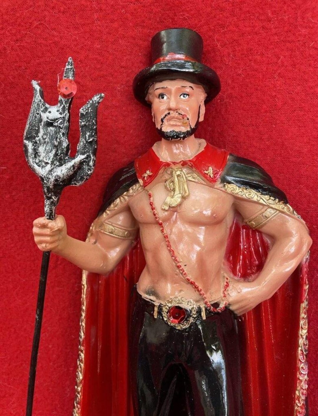 Santeria Vodou Curanderismo Brazilian God Exu Spirit of the Crossroads ...