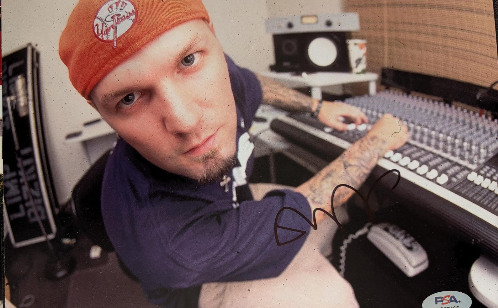 Autographed Fred Durst Limp Bizkit 8x10 Inch Framed Photo With Certificate of Authenticity From ...