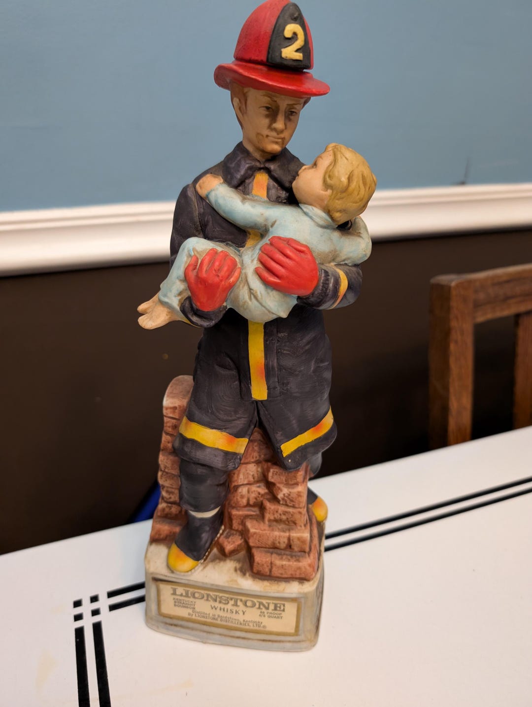 1970s Lionstone Whiskey Fireman Decanter. - Etsy