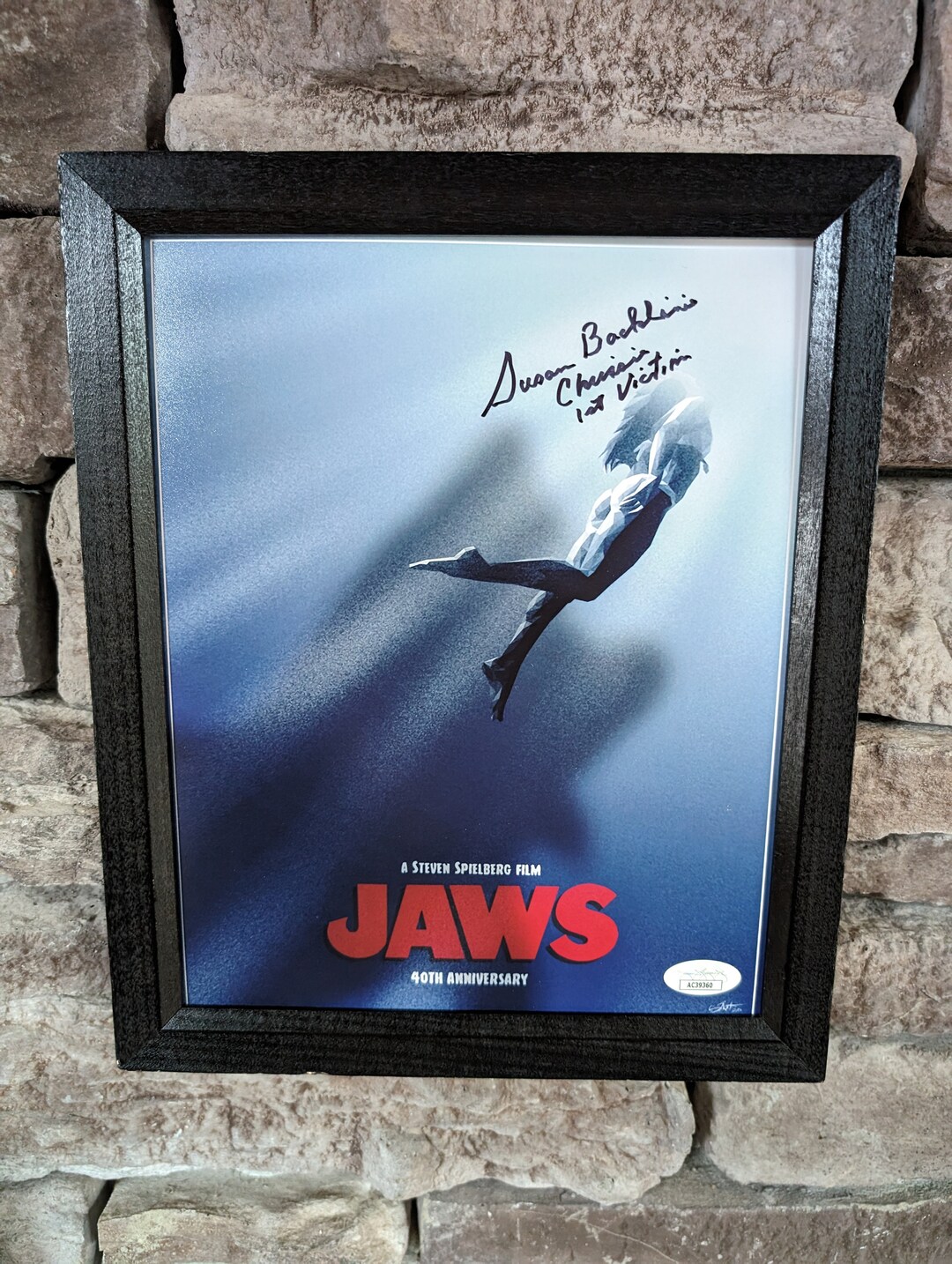 Autographed Susan Backlinie Jaws First Victim Chrissie JAWS 8x10 Inch ...