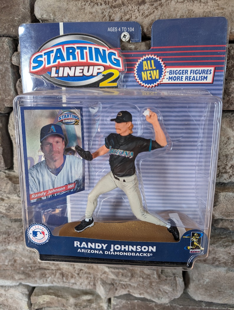 Vintage 1987 Starting Lineup 2 Randy Johnson the Big Unit Arizona ...