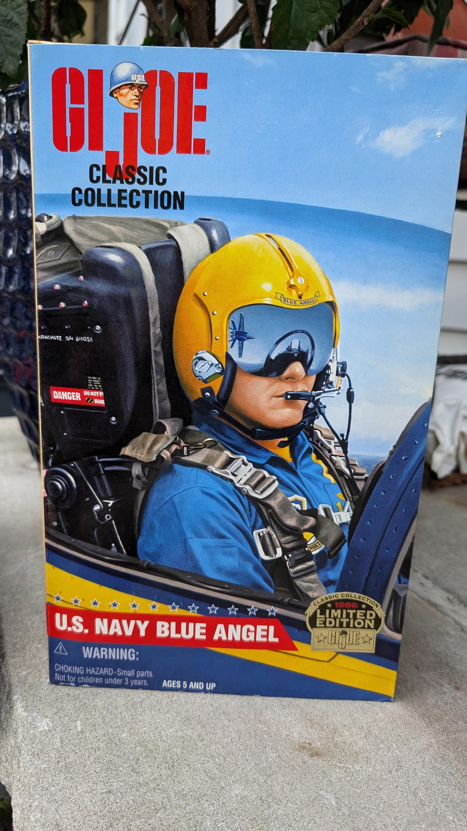 Vintage 1990s GI Joe Classic Collection U.S. Navy Blue Angels Pilot ...
