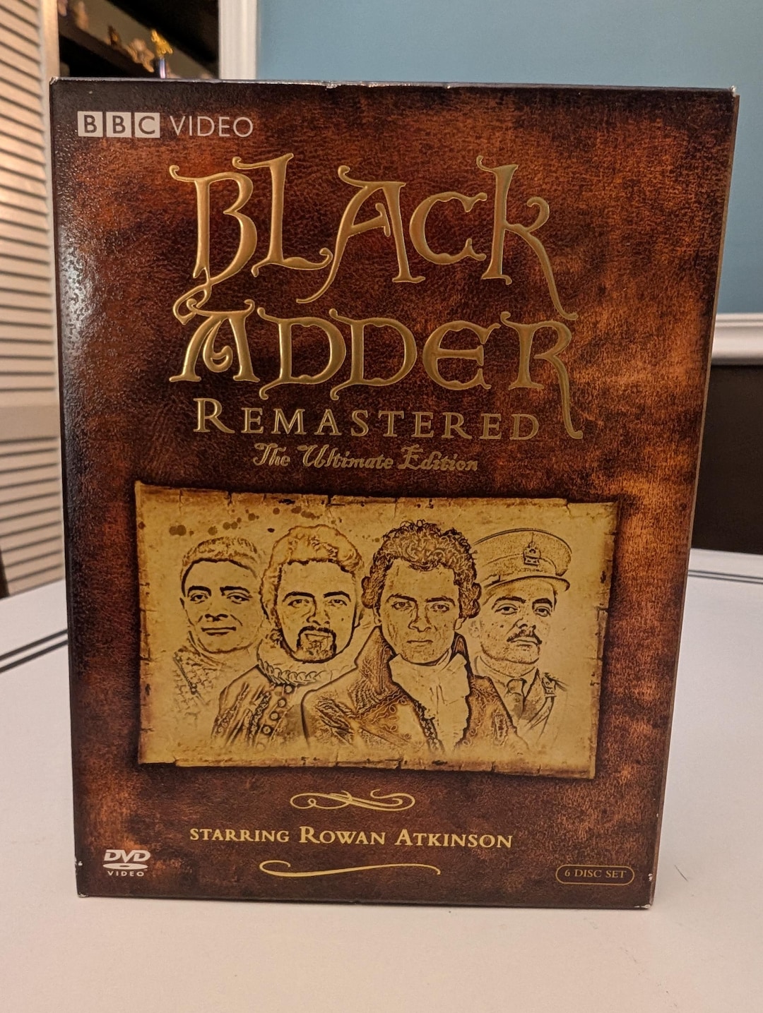 Blackadder the Ultimate Edition Complete Series DVD Set 6 Discs Set - Etsy