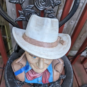 Hand Made Ceramic John Wayne Bust . - Etsy
