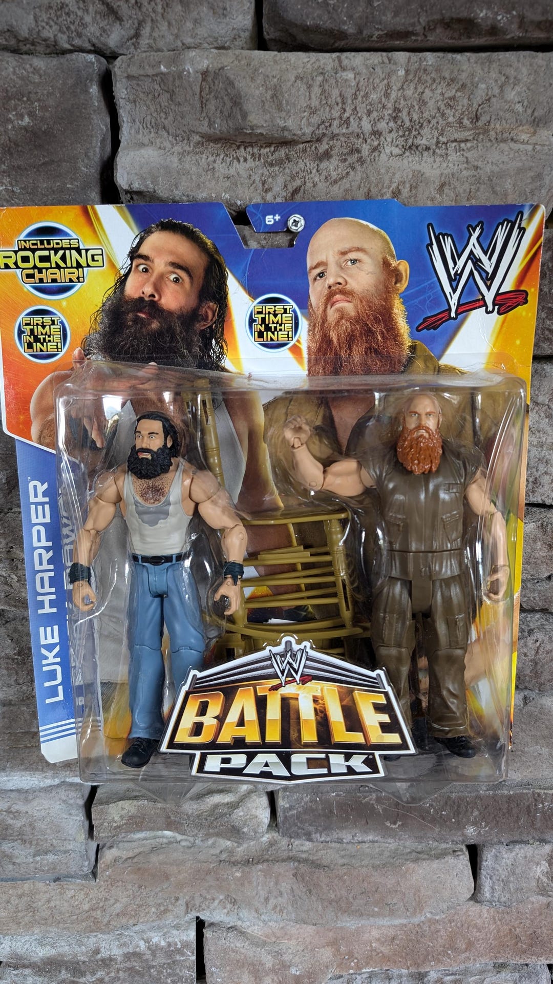Vintage Mattel Toys WWF WWE Battle Pack Series 28 Luke Harper & Eric ...