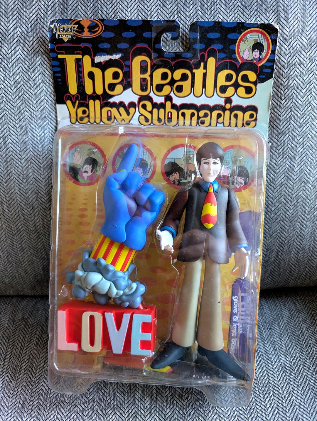 Vintage 1999 Mcfarlane Toys the Beatles Yellow Submarine Action Figure ...