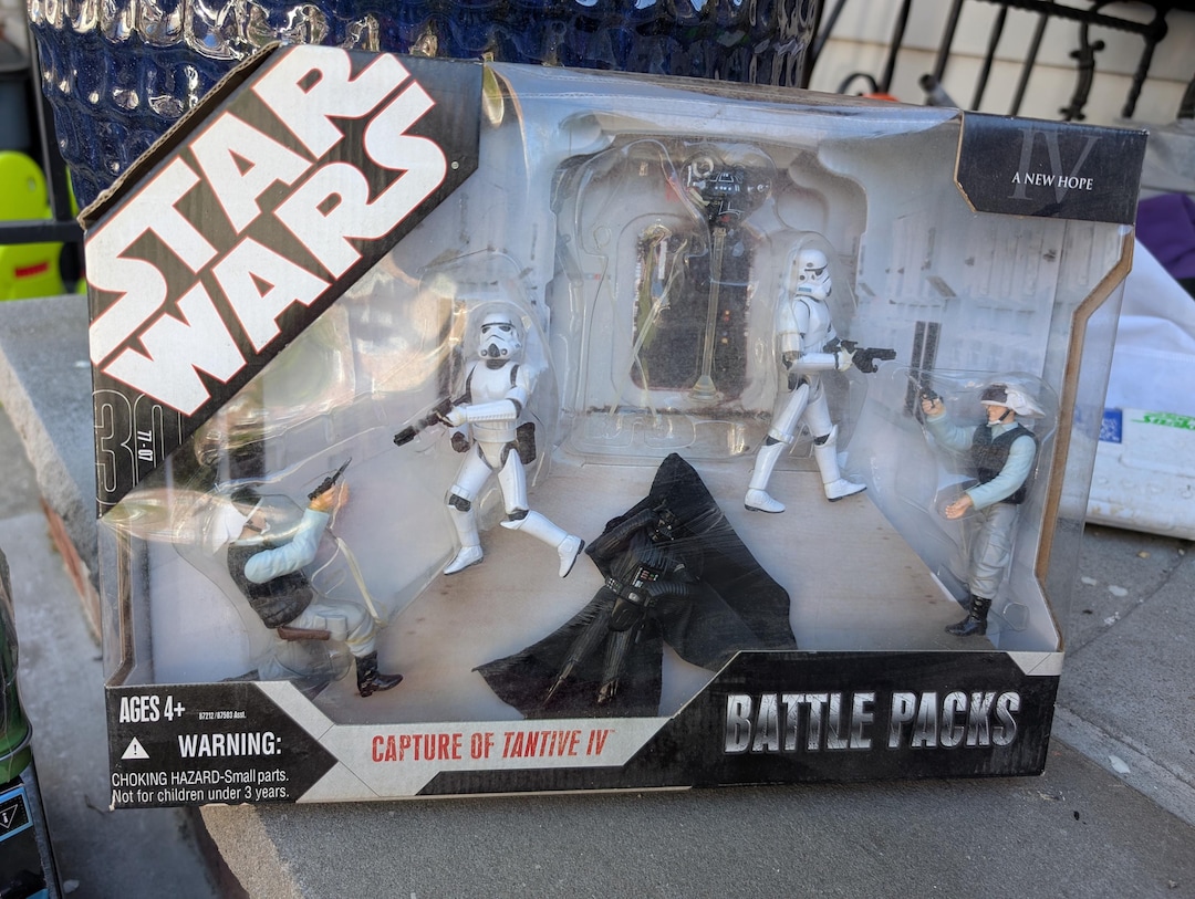 Star Wars Battle Pack Capture of Tantive IV Action Figure Set in ...