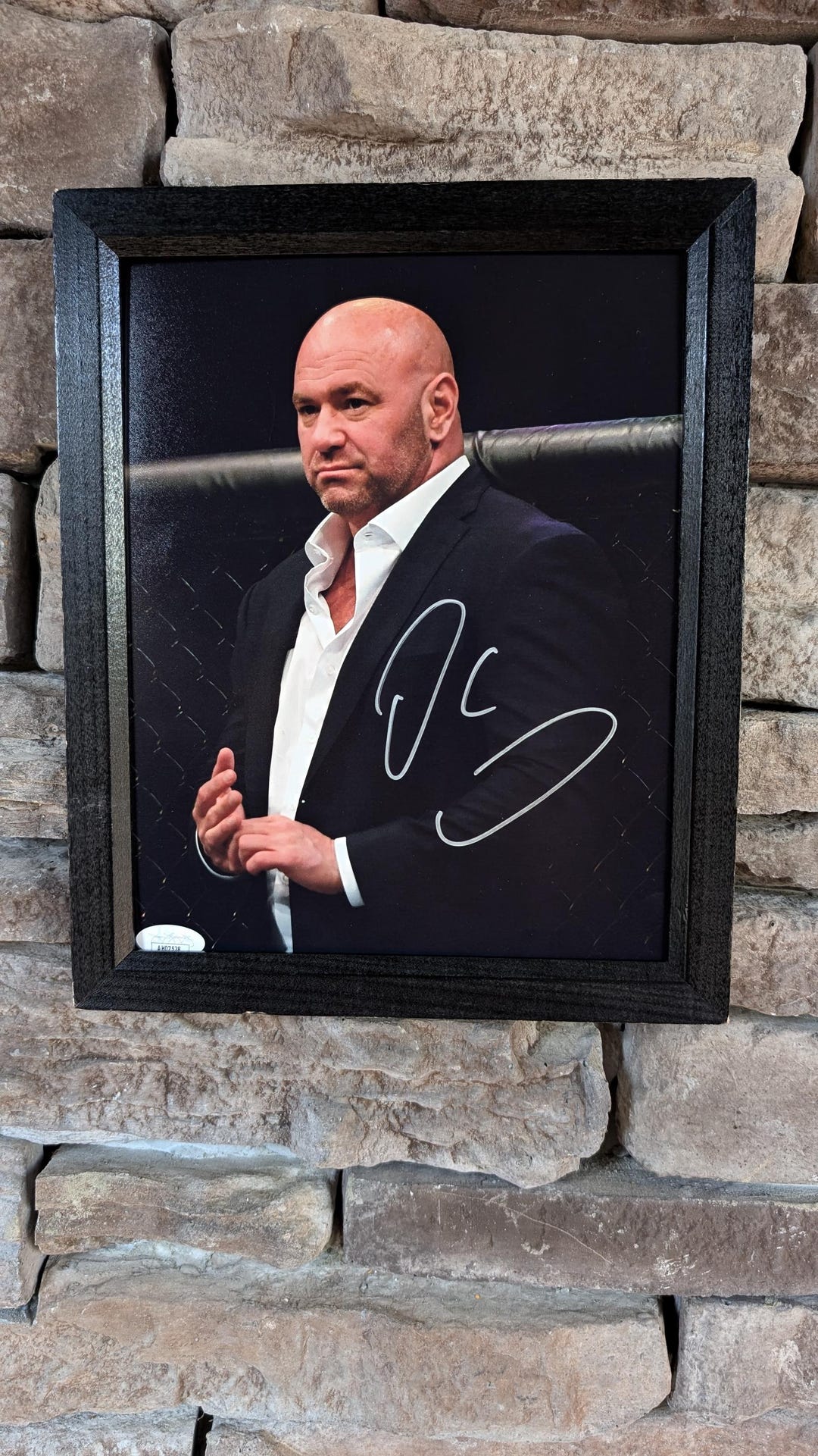 Autographed Dana White CEO UFC and Power Slap 8x10 Inch Framed Photo ...