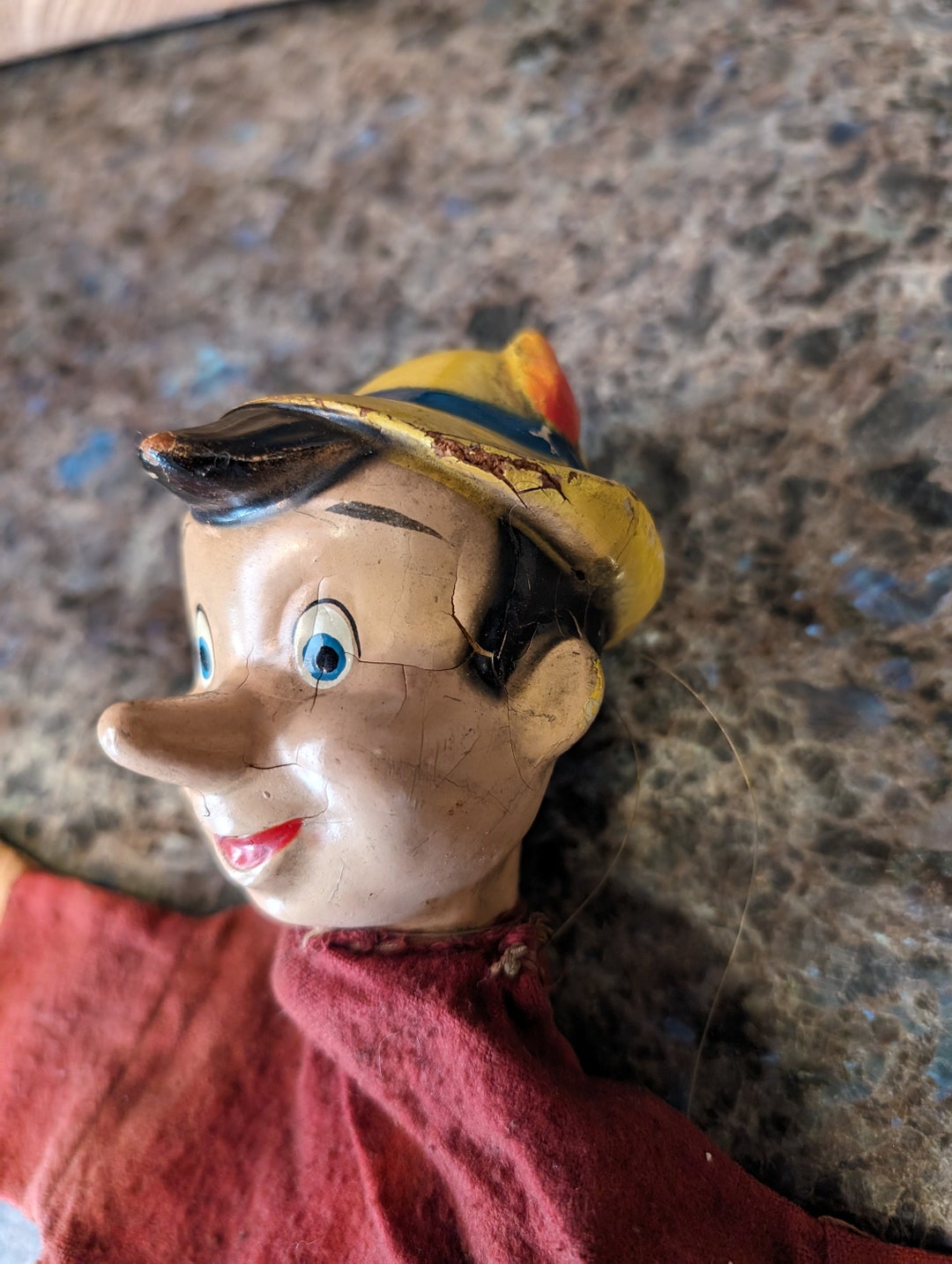 1940s Walt Disneys Pinocchio Hand Puppet - Etsy