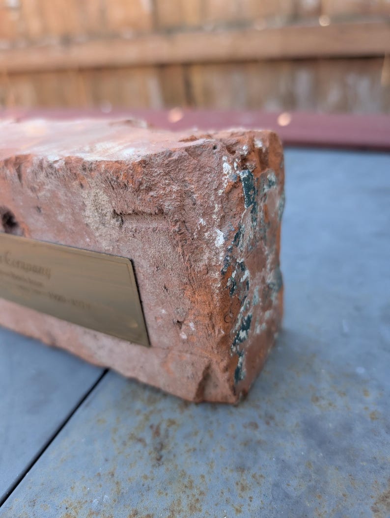 Brick From 1920 - 1979 Coca-cola Headquarters in Atlanta Georgia. - Etsy