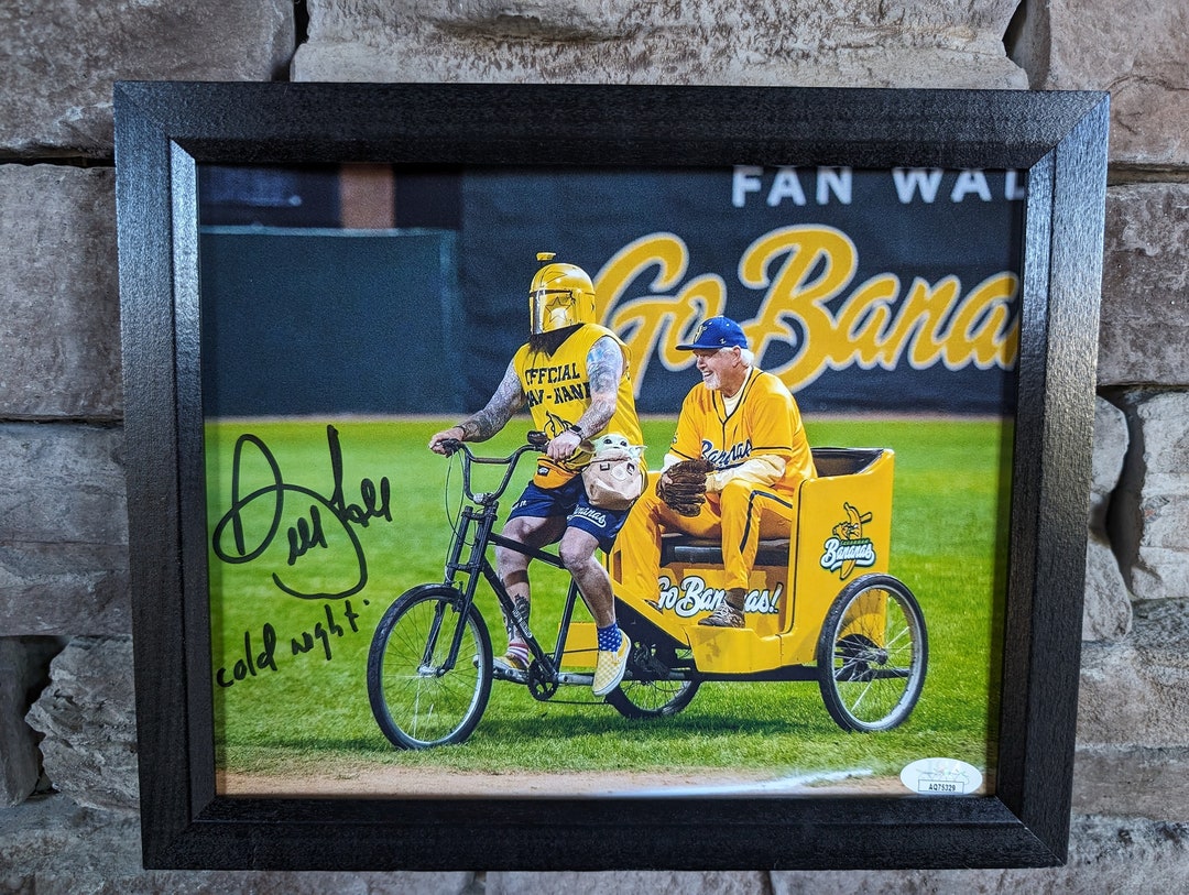 Autographed Bill the Spaceman Lee Savannah Bananas . 8x10 Inch Framed ...
