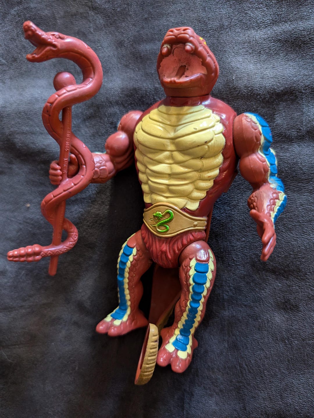 MOTU Masters of the Universe He-man Vintage 1980s Action Figure Rattlor ...