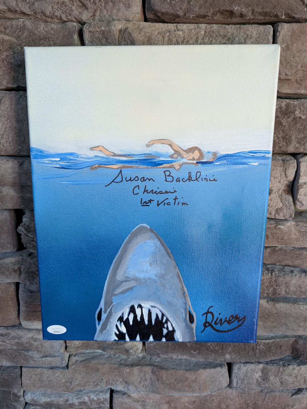 Autographed Susan Backlinie Jaws First Victim Chrissie JAWS 11x14 Inch ...