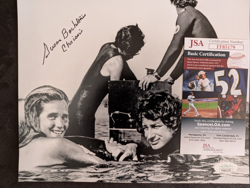 Autographed Susan Backlinie Jaws First Victim Chrissie JAWS 8x10 Inch ...