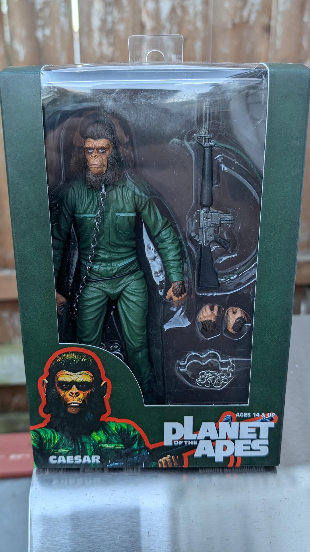 NECA Planet of the Apes Caesar 7 Inch Action Figure in the Original Box ...