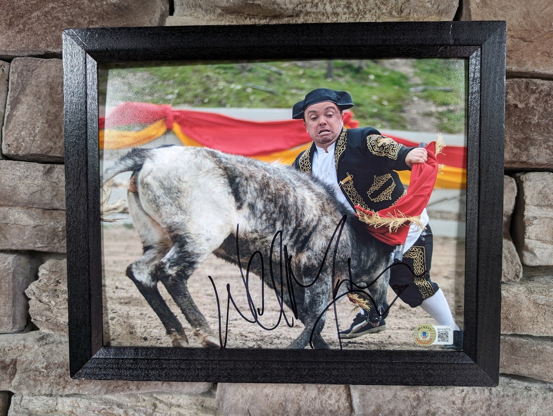 Autographed Jason Acuna Wee Man Jackass 8x10inch Framed Photo With ...