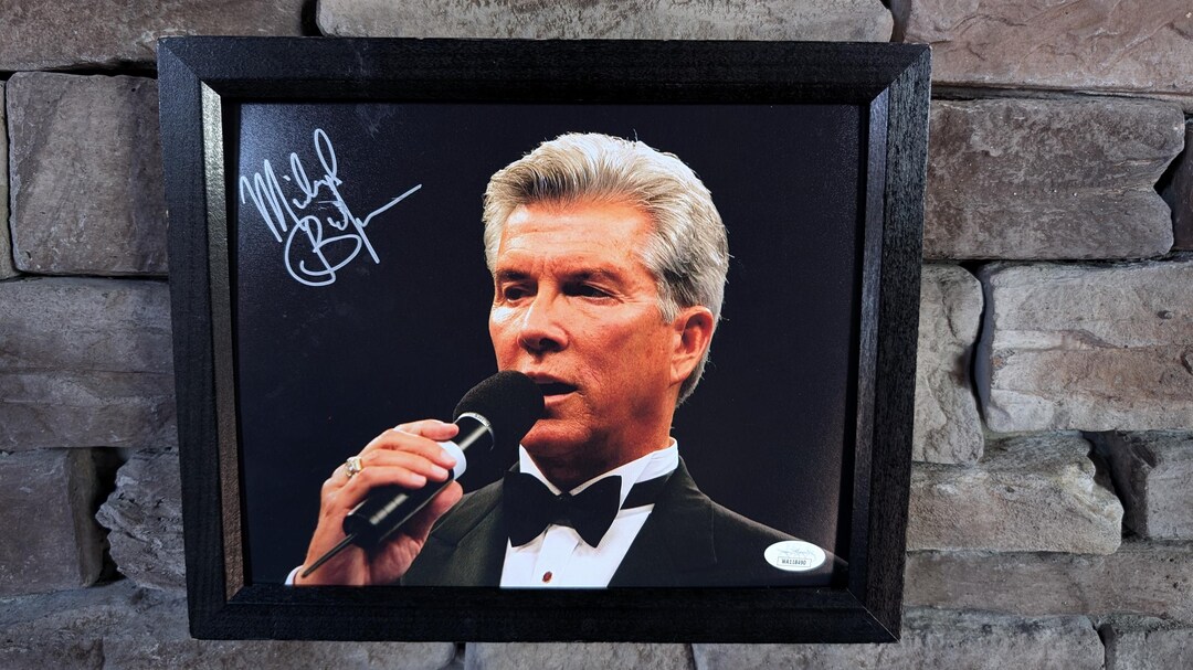 Autographed Michael Buffer Boxing Ring Announcer 8x10 Inch Framed Photo ...