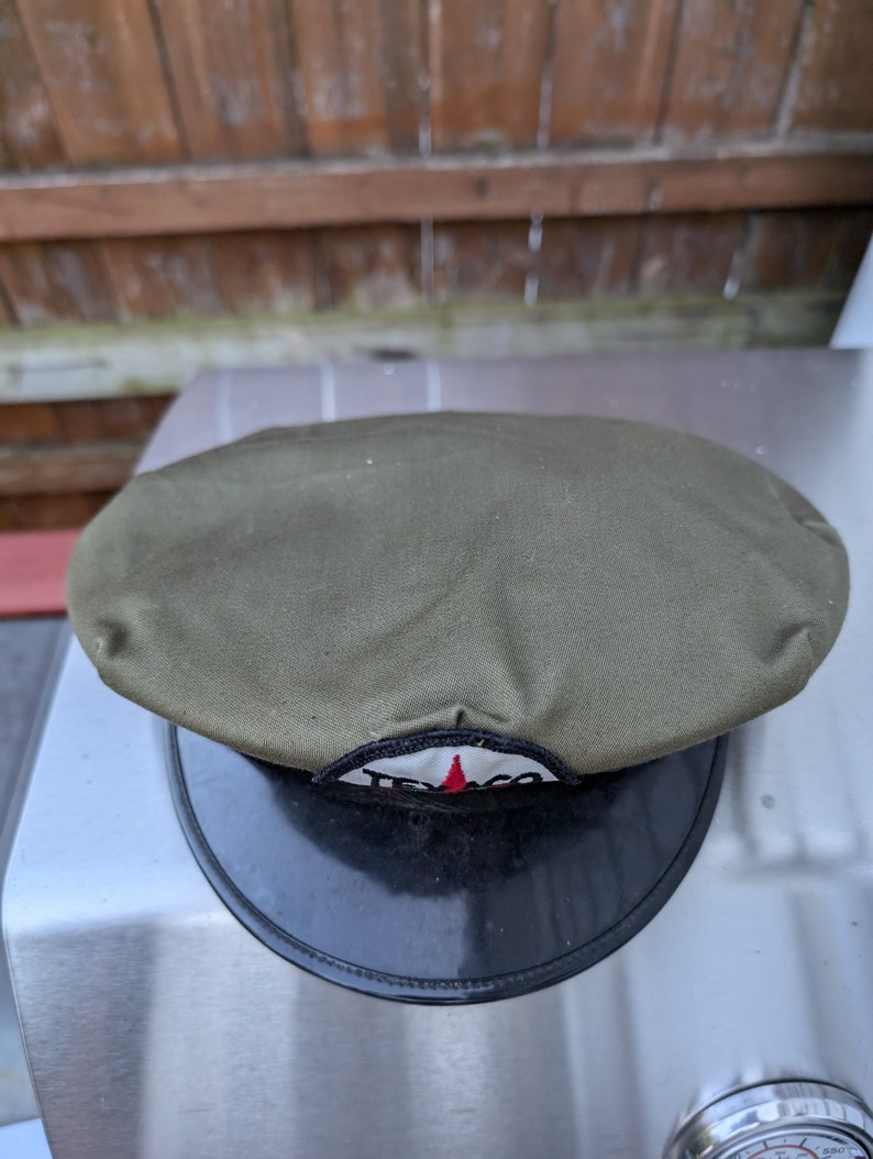 Vintage 1950s Texaco Oil Gas Station Attendants Hat . - Etsy