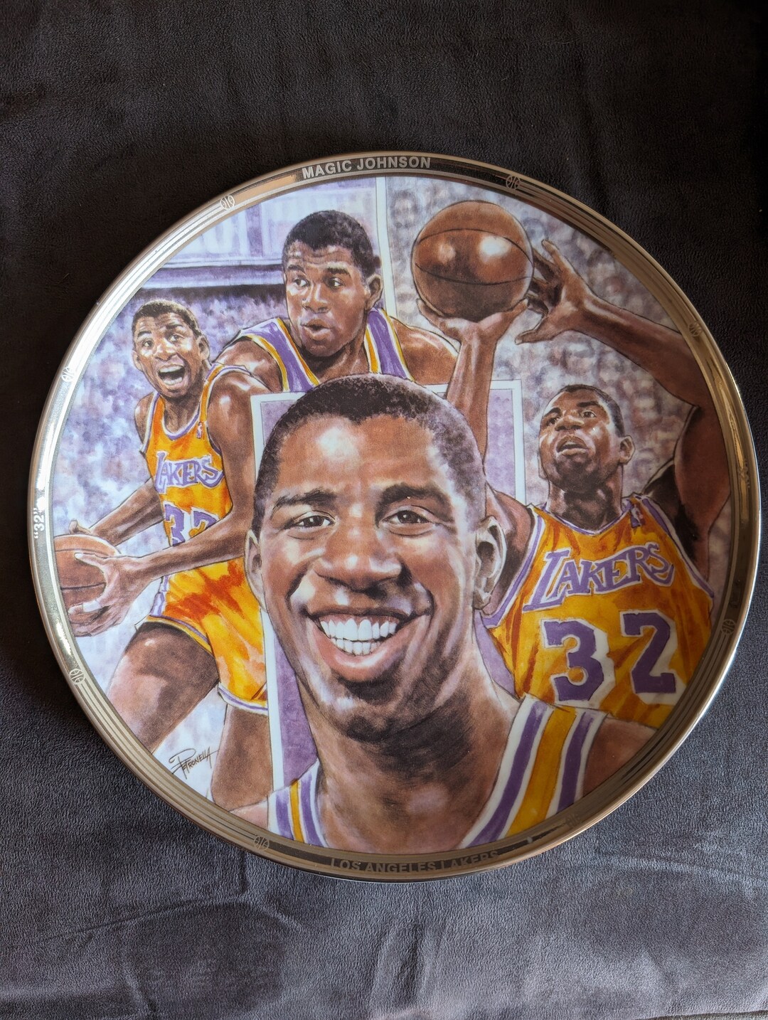 NBA Legend Magic Johnson Los Angeles Lakers Basketball Sports ...