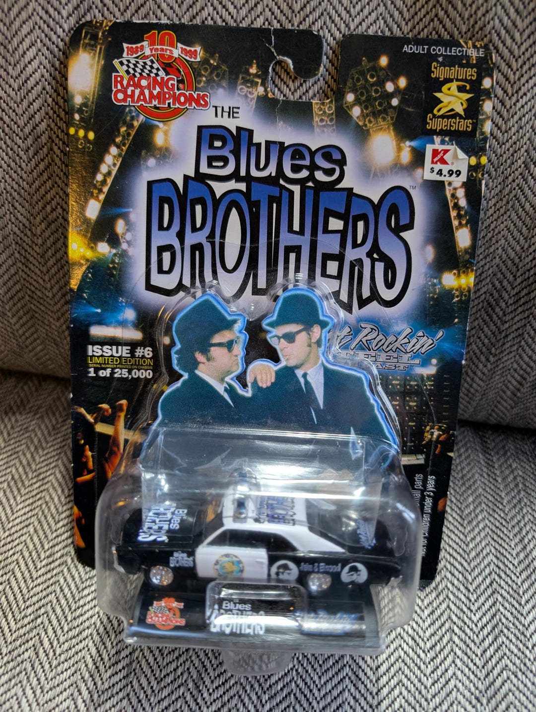 Racing Champions the Blues Brothers Bluesmobile #6 in Original Box ...
