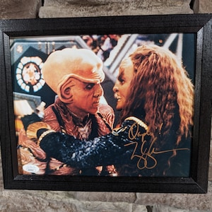 Autographed Mary Kay Adams Grilka in Star Trek Deep Space Nine. Framed ...
