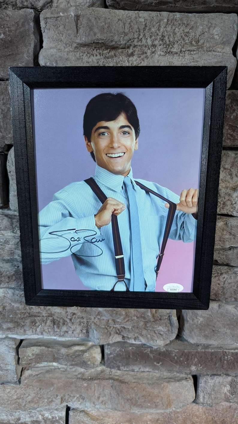 Autographed Scott Baio Charles in Charge 8x10 Inch Framed Photo With ...
