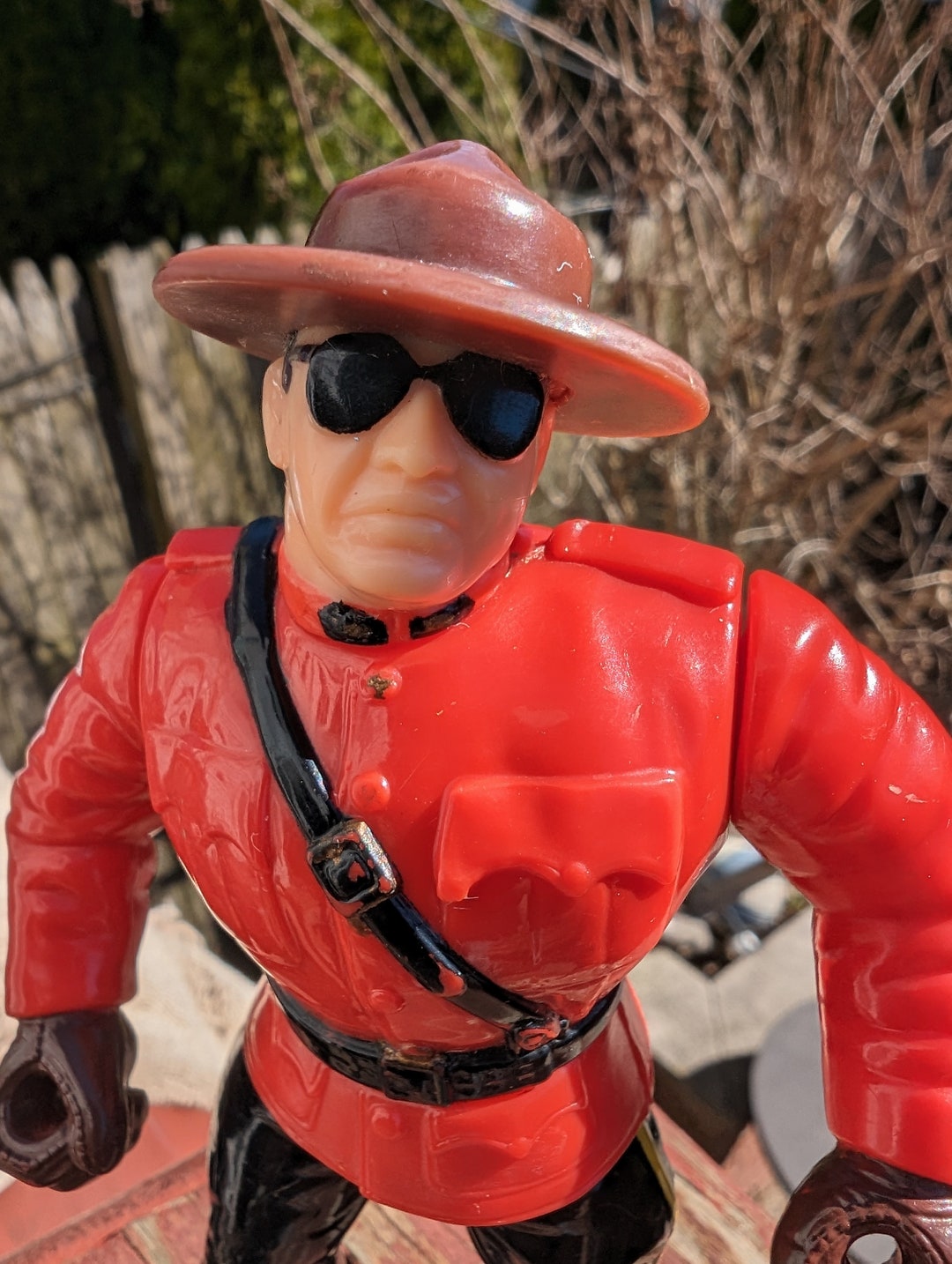 Vintage 1990s WWF WWE Hasbro the Mountie Wrestling Figure - Etsy