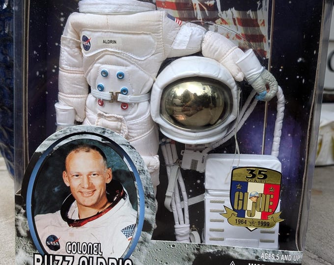 Vintage 1990s GI Joe Classic Collection Buzz Aldrin 1969 Apollo 11 ...