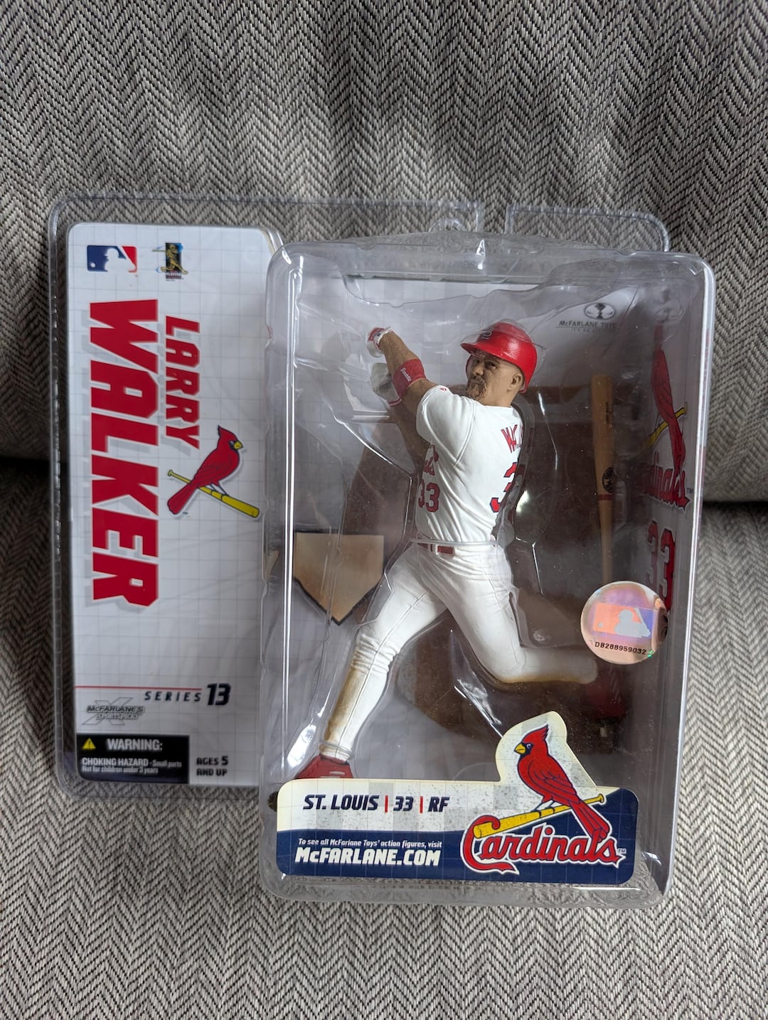 Vintage Mcfarlane Toys Sports Collection Larry Walker St. Louis ...