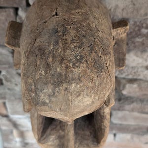 Antique Monkey Tribal Head Hunters Mask From Papua New Guinea Over 200 ...