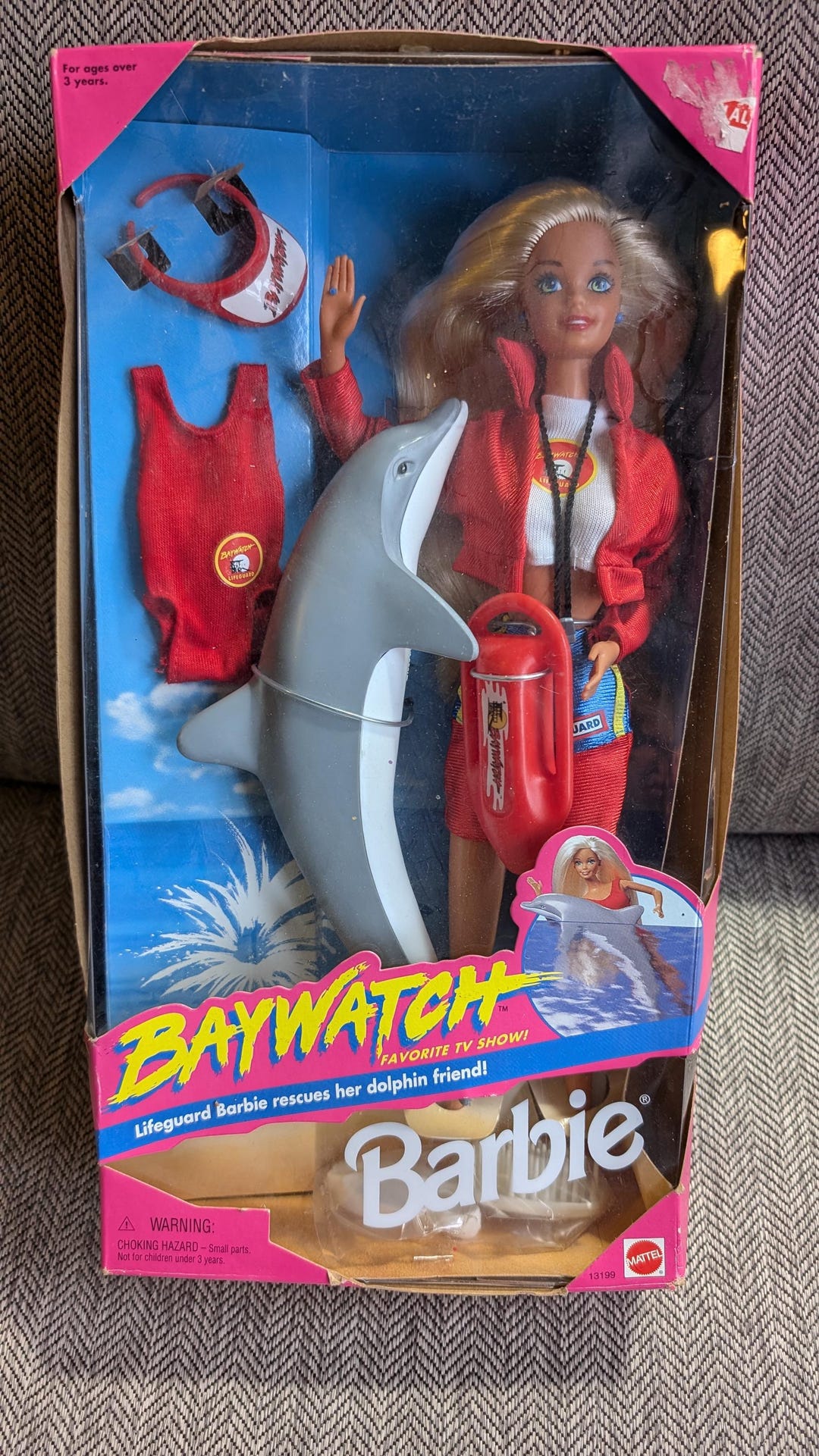 Vintage Baywatch Lifeguard Barbie Doll in Original Box Never Opened. - Etsy