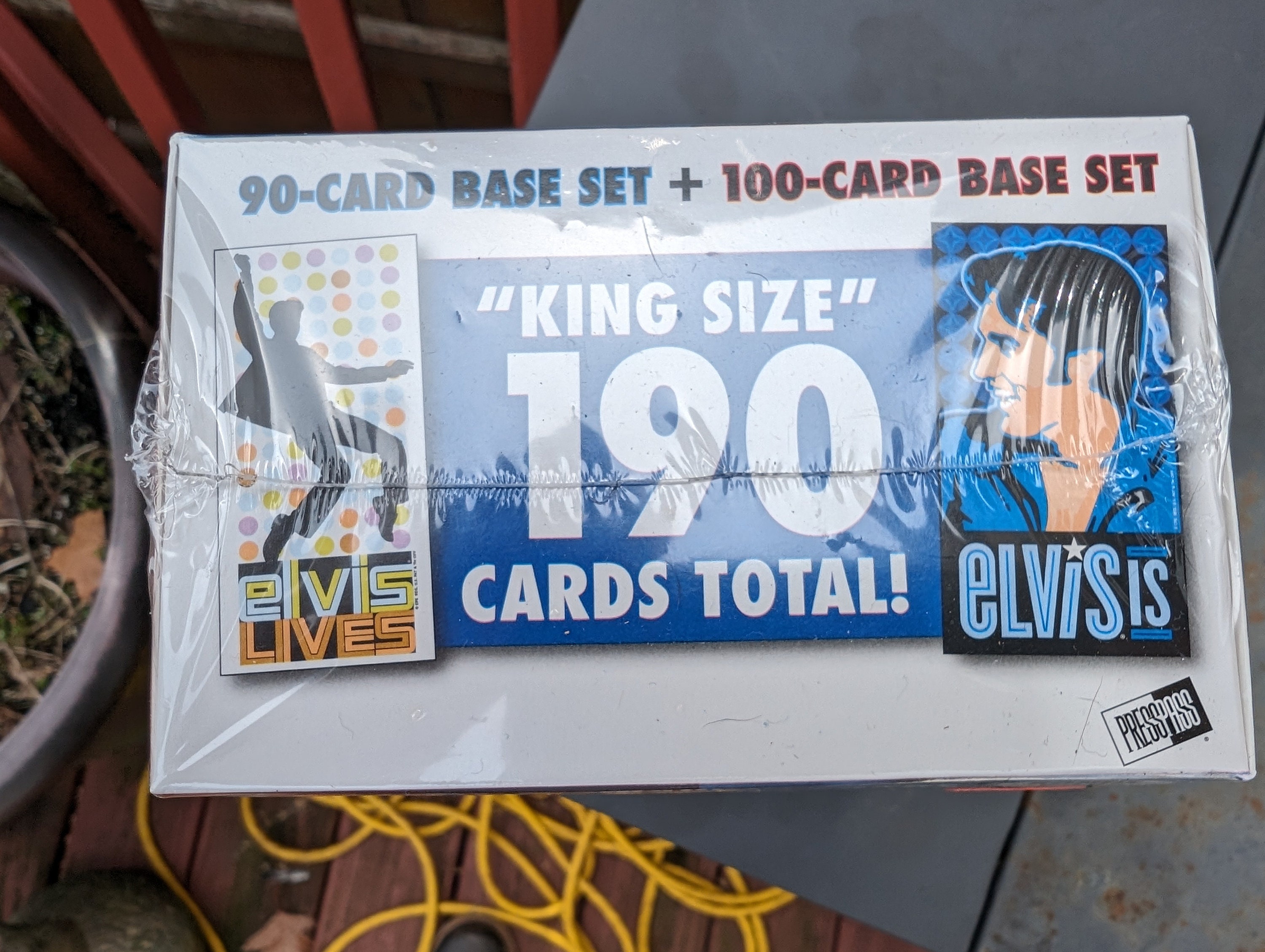 Vintage Elvis Presley King Size Trading Card Set 190 Cards Total Plus ...