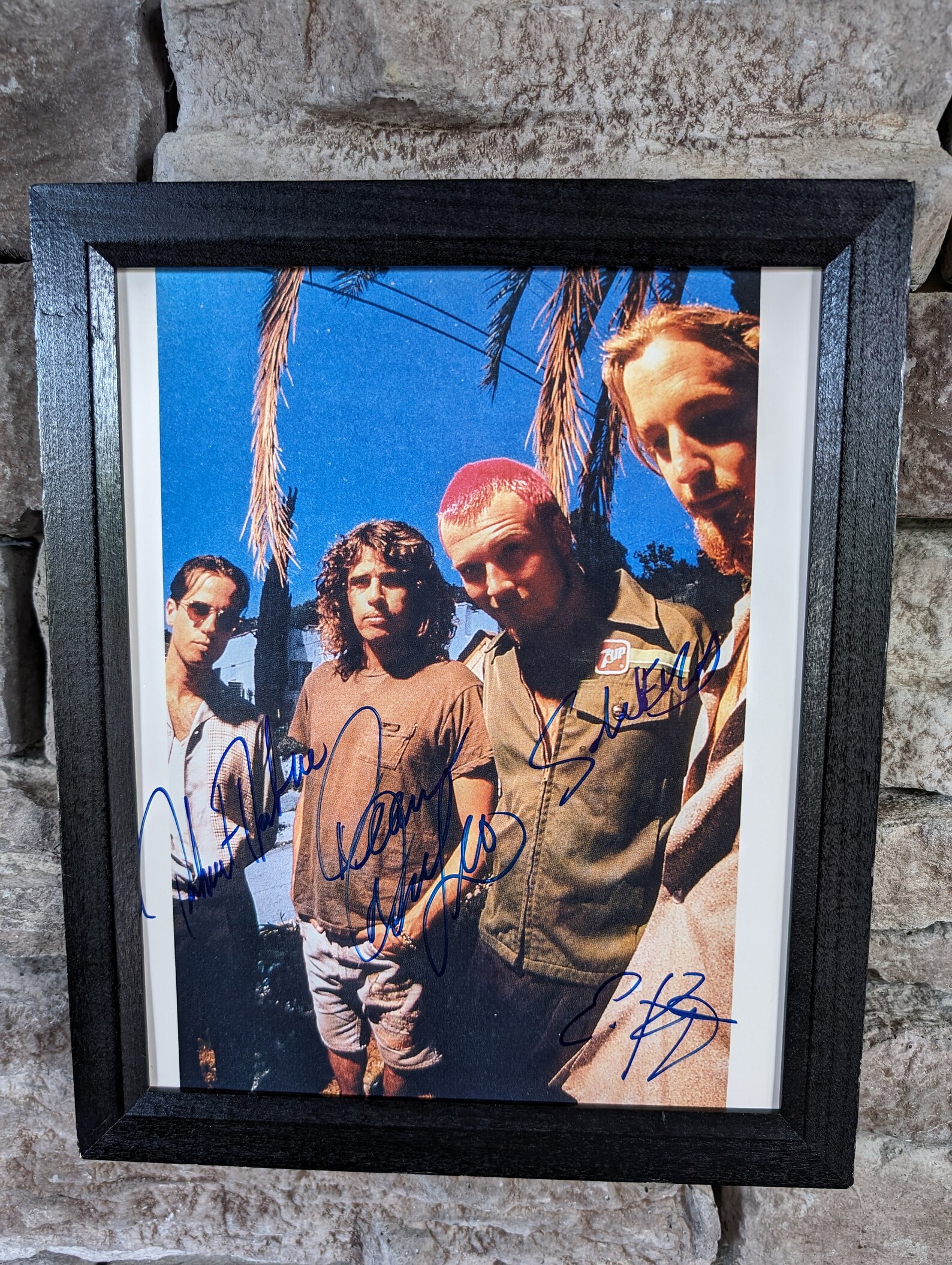 Autographed Stone Temple Pilots Full Original Lineup Scott Wieland ...
