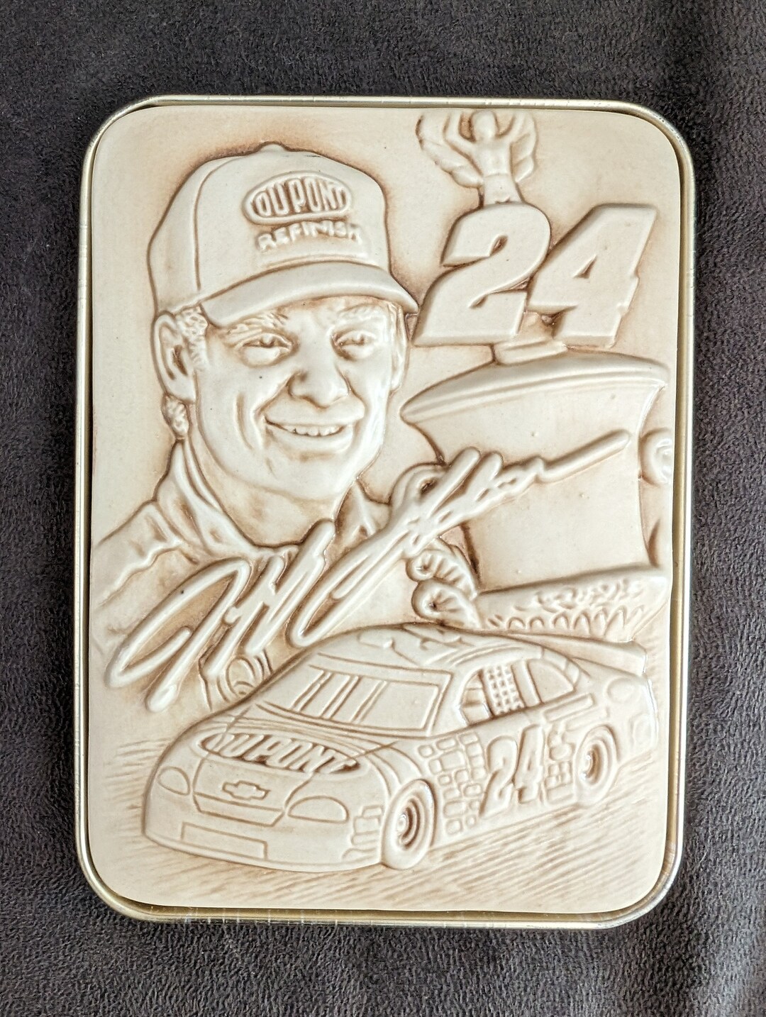 Jeff Gordon 1997 NASCAR 50th Anniversary Sportsculpt - Etsy
