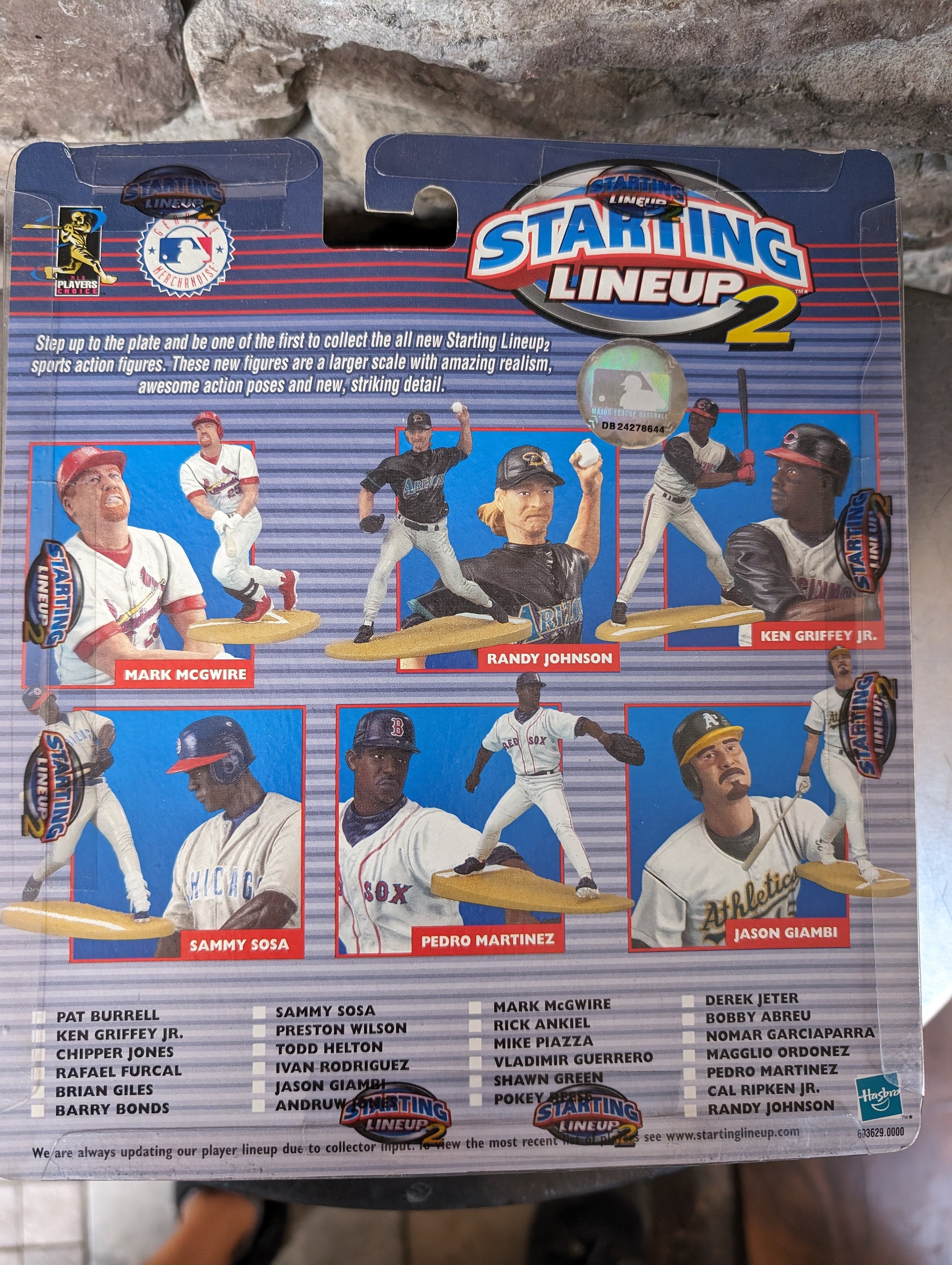 Vintage 1987 Starting Lineup 2 Randy Johnson the Big Unit Arizona ...