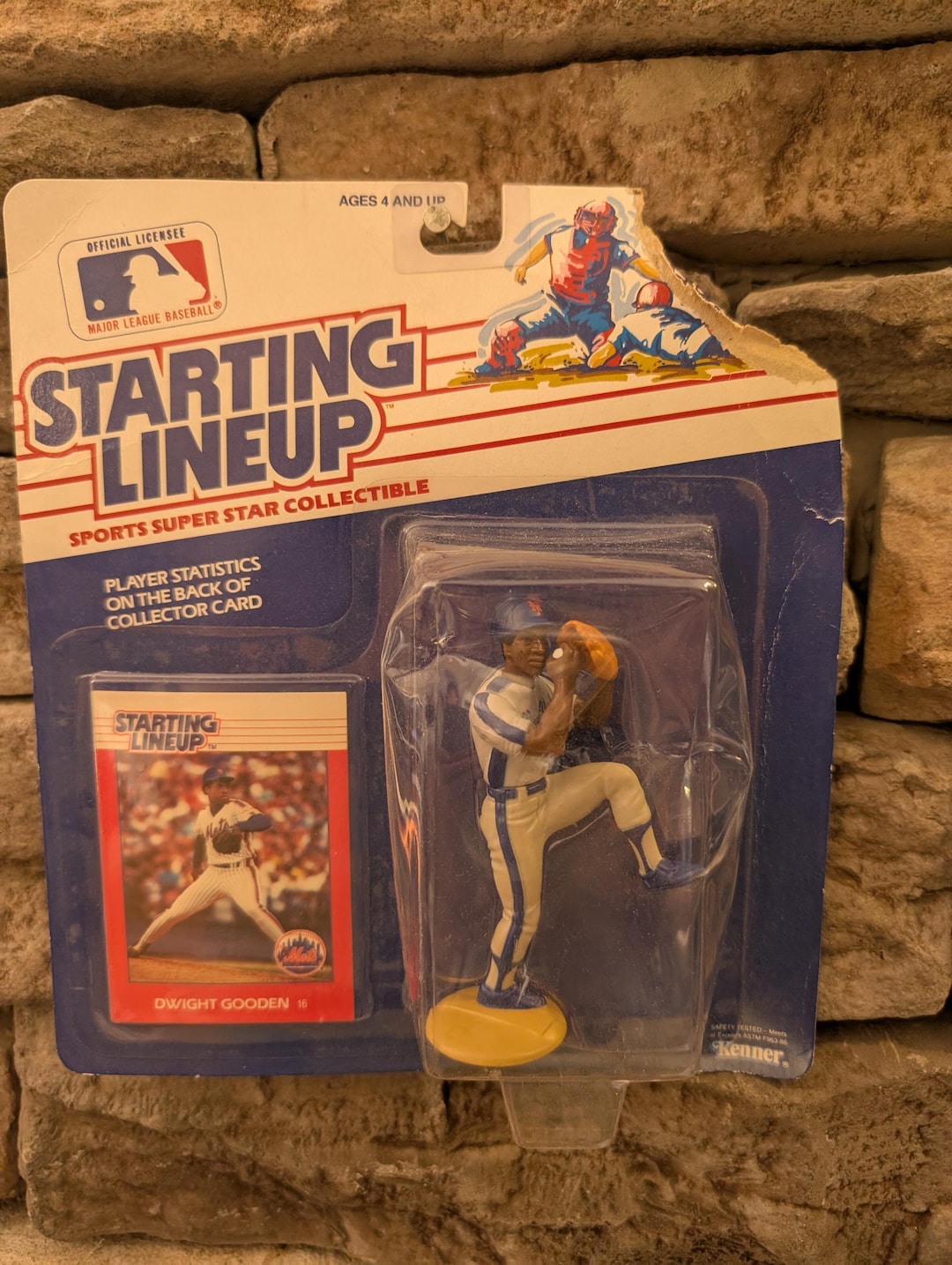 Vintage 1988 Starting Lineup Doc Dwight Gooden NY Mets Figure in ...