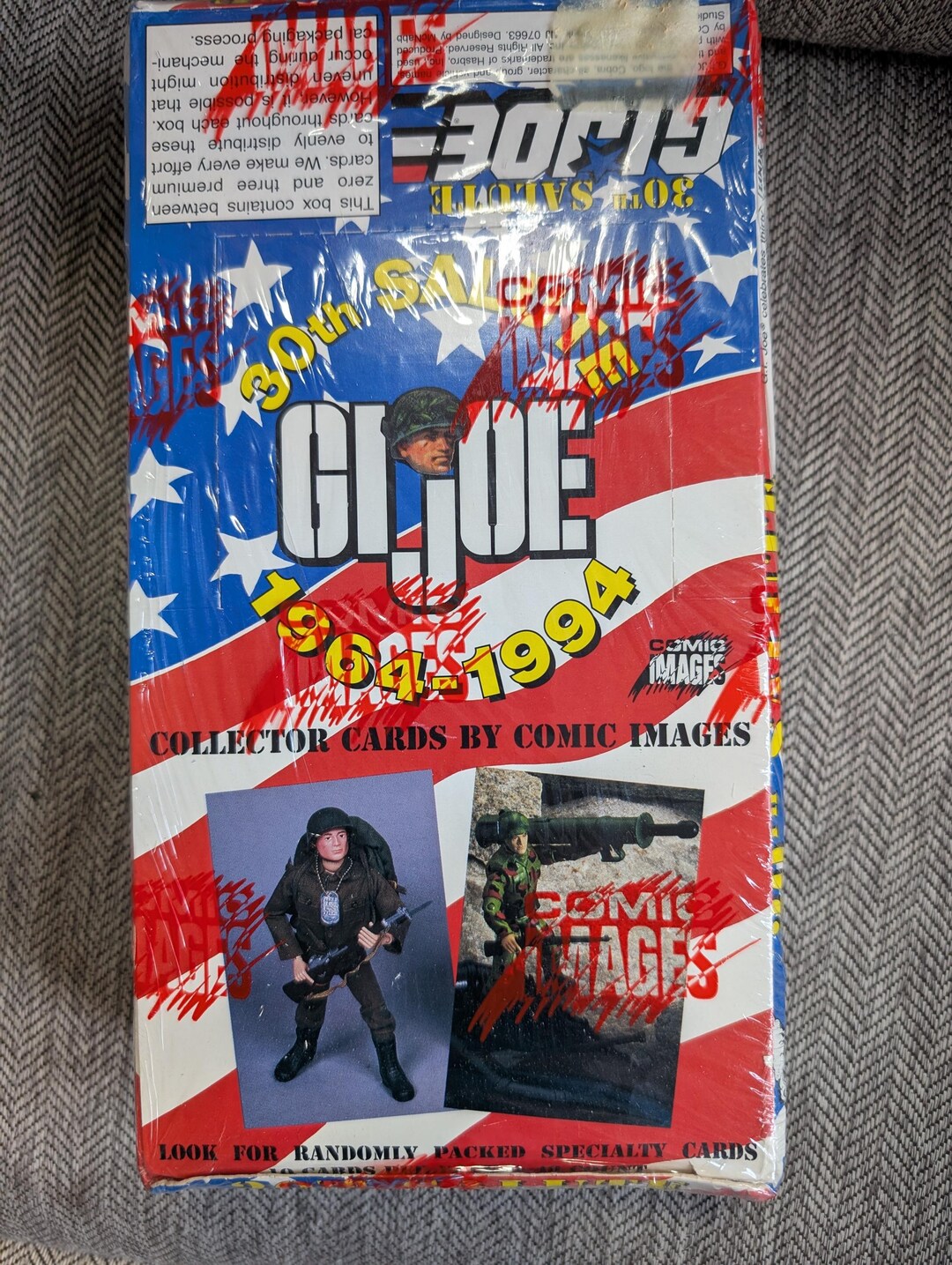 Vintage GI Joe 30th Salute Anniversary 1964-1994 Trading Cards. Factory ...