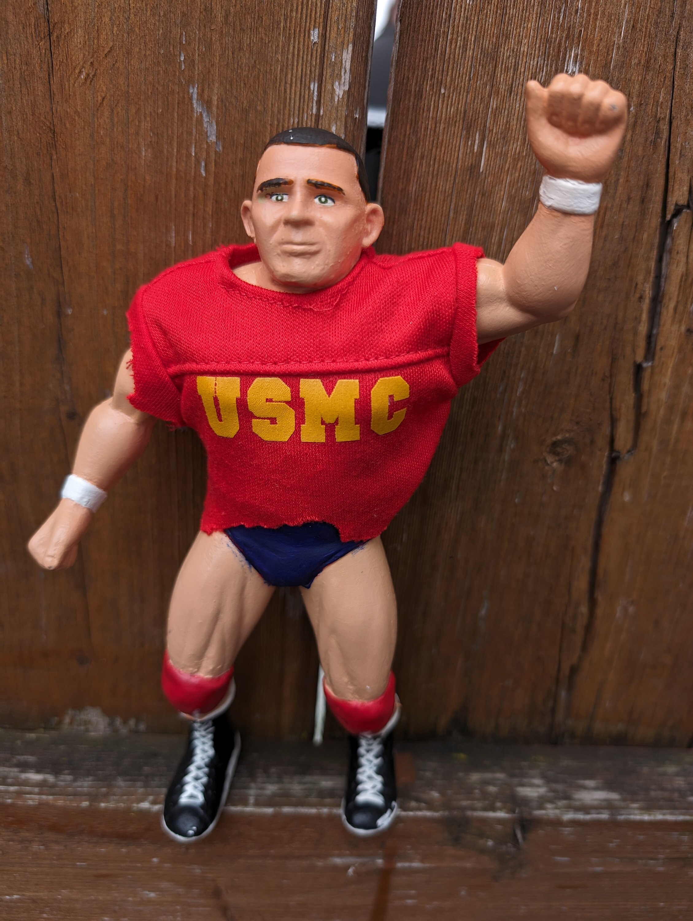 Vintage 1980s WWF WWE LJN Titan Sports Terry Daniels Custom Rubber Bob ...