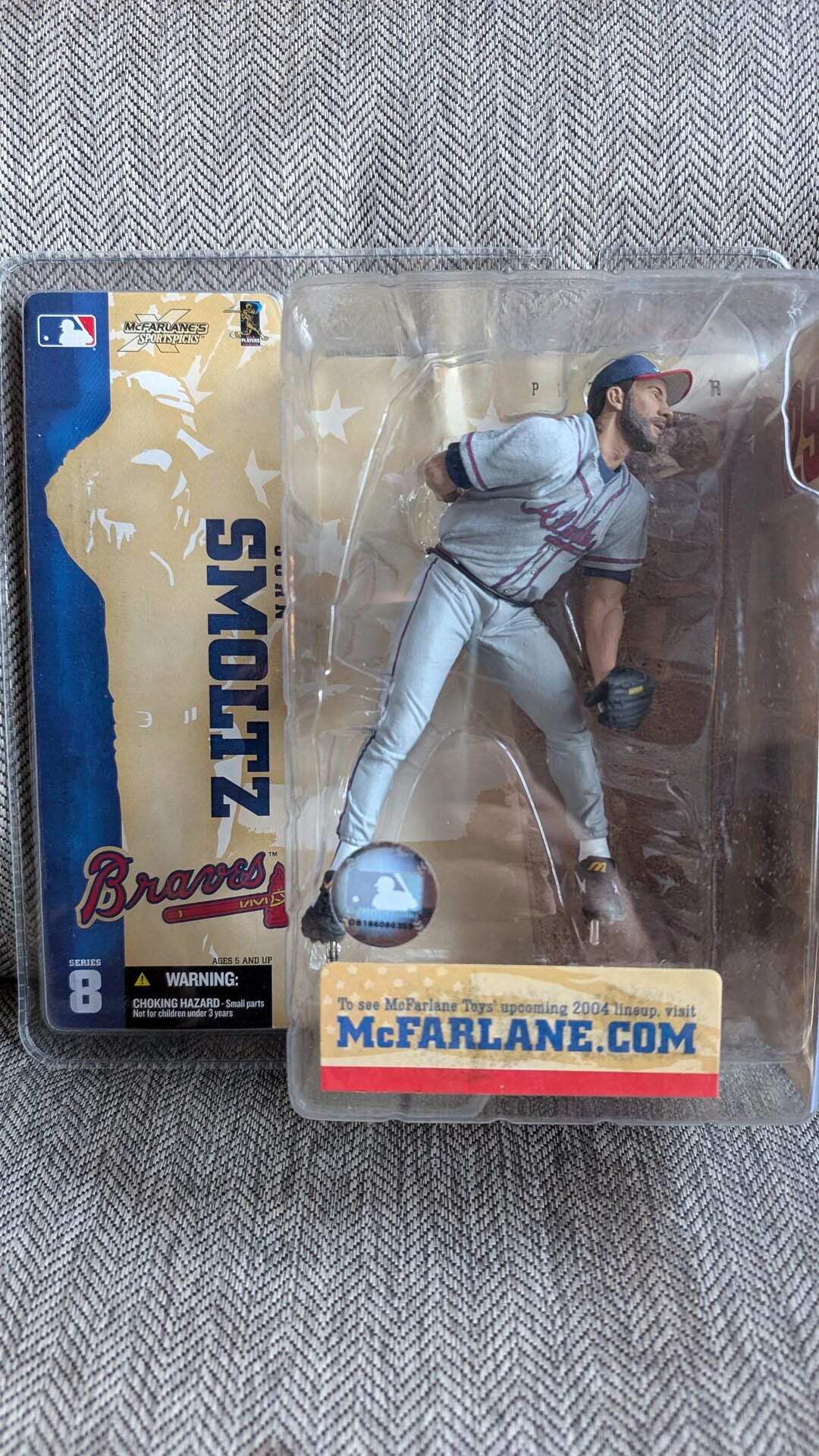 Vintage Mcfarlane Toys Sports Collection John Smoltz Atlanta Braves ...